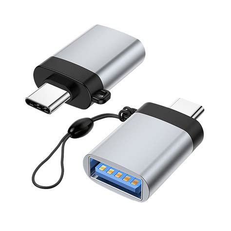 Aluminum Type C To Usb 30 Adapter Otg Adapter Small And Portable
