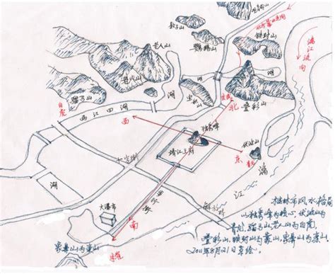 登山看水口入穴看明堂风水点穴先寻水后定龙两步成局 每日头条