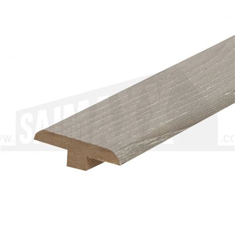 Unika Hdf Floor Threshold Profile Trim Light Grey Oak Finish