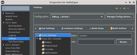 Eclipse Community Forums C C IDE CDT Compiler Changing Problem