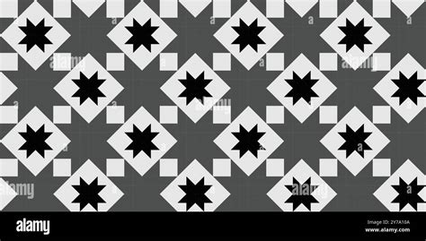 Black And White Abstract Pattern Seamless Monochrome Repeating Pattern For Web Page Textures