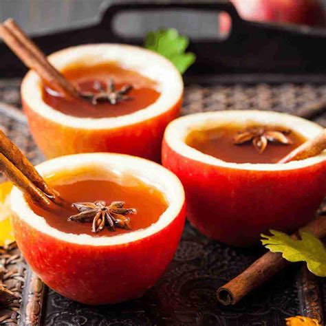 Apple Cider Served In Apple Cups Recipe Gal Pal Lifestyle