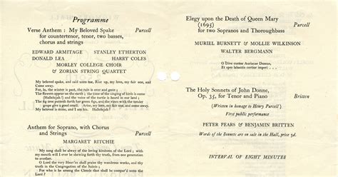 Work Of The Week 11 The Holy Sonnets Of John Donne Britten Pears Arts