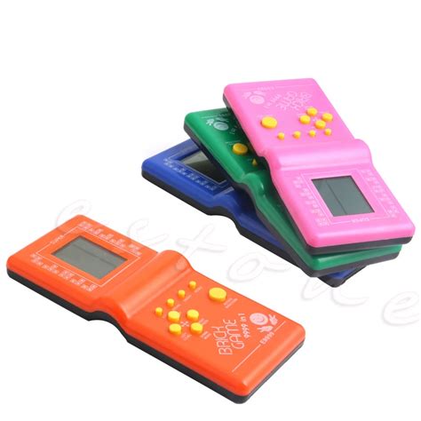 Classic Tetris Hand Held Lcd Game Electronic Vintage Classic Tetris