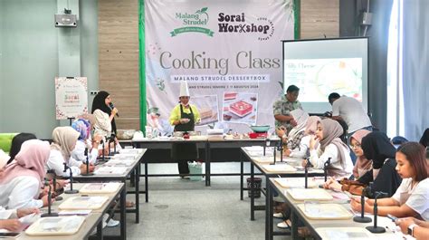 Serunya Cooking Class Dessert Box Bareng Malang Strudel Dan Sorai