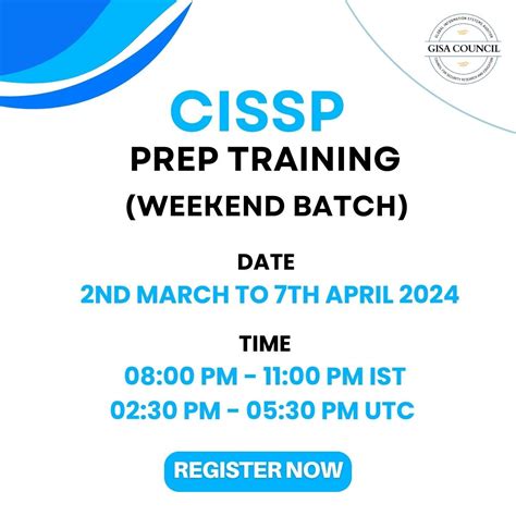 Gisa Council On Linkedin Cissp Cissptraining Informationsecurity Informationsecuritygovernance…