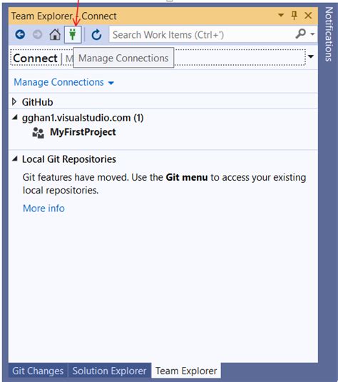 Source Control DevOps Access Setup Connection