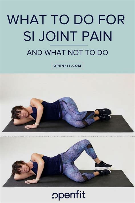 Printable Exercises For Si Joint