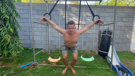 Father Son Workout Cut Day Chest Triceps With Set To