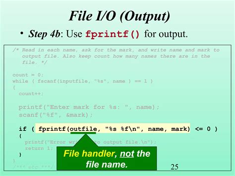 File Handling In C Ppt