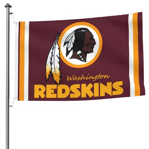 Commanders Football Sport Fans Double Two Sided House Flag 5x8ft，welcome Decorations Garden Flag