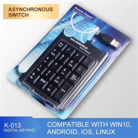Digital Usb Numeric Keypad For Pc Laptop Notebook Tablets 19 Key