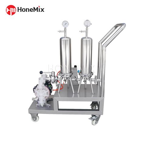 Movable Stainless Steel Perfume Filter Machine Filtration System China