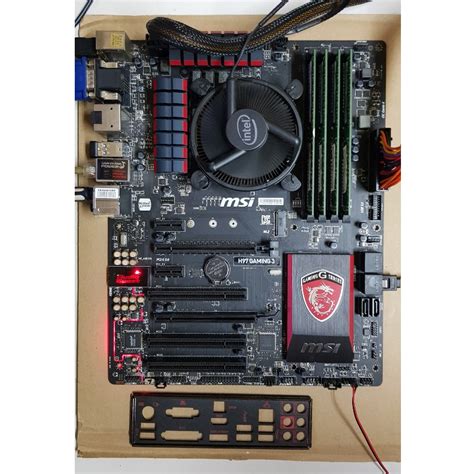 微星 MSI H97 GAMING 3 1150 腳位 M.2 主機板 附擋板 H97 Z97 | 蝦皮購物