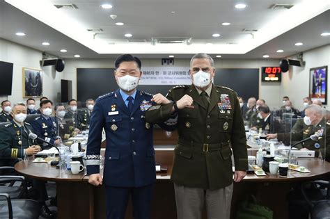 韩美军委会会议举行 韩联社
