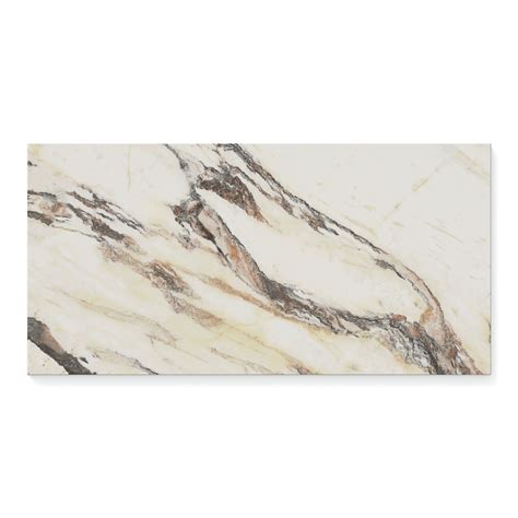 Aniston 12x24 Matte Porcelain Tile In Calacatta Viola