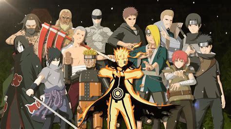 Naruto Shippuden All Characters Wallpapers Top Free Naruto Shippuden All Characters