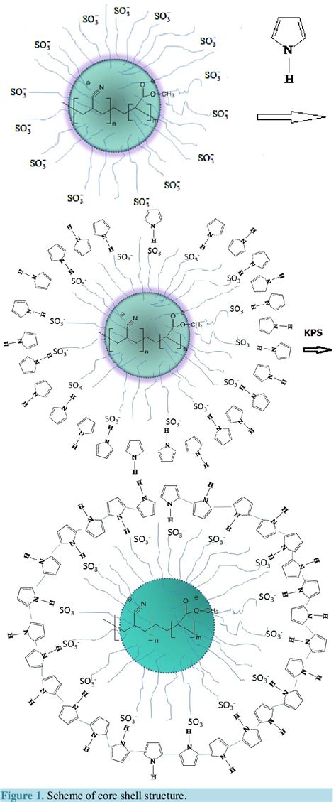 Figure 1 From In Situ Preparation Of Core Shell Polypyrrole Poly