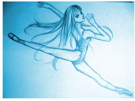 Ballet Dancer Drawing Anime