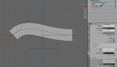 how to use geometry nodes to extrude a curve to create a ribbon like