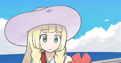 ポケモン リーリエ＆ミヅキ（謎） 蜷津直のイラスト Pixiv