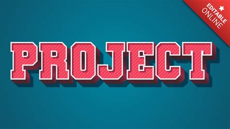 Project Text Effect Generator Textstudio