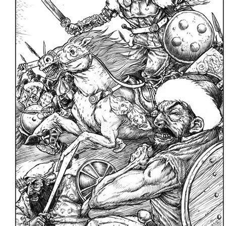 The Wooden Crown Comics And Illustrations By Michael Dialynas Attila
