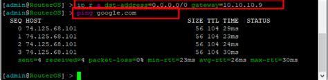 static routing 2 router mikrotik