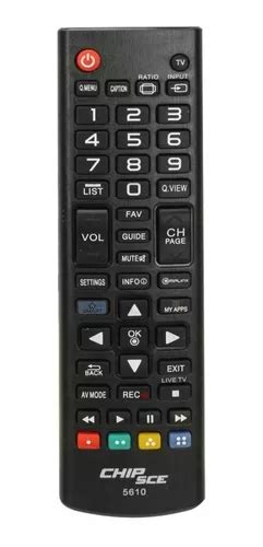 Controle Remoto Compativel LG Abk73715664 Led Smart 3d Pix MercadoLivre