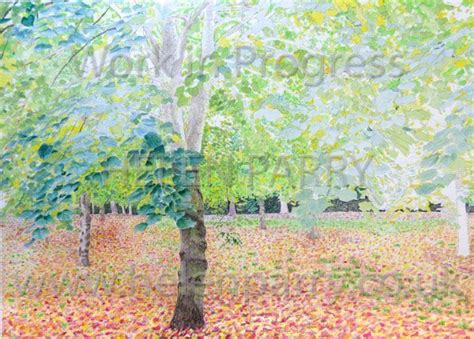 Tree Canopy Painting Helen Parry Watercolour Artist