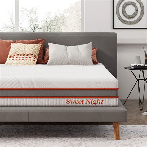 Sweetnight King Mattress 12 Inch Gel Memory Foam Mattress