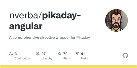 Github Nverbapikaday Angular A Comprehensive Directive Wrapper For Pikaday