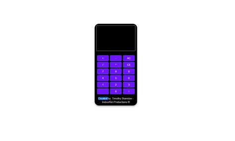 Github Tmstani Js Calculator A Calculator App That Runs In The