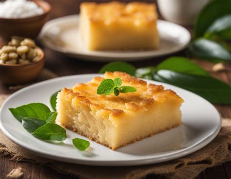 Cassava Cake With Macapuno Recipstep