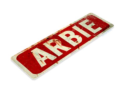 Arbie Feed Sign C850 Tinworld Farmhouse Signs