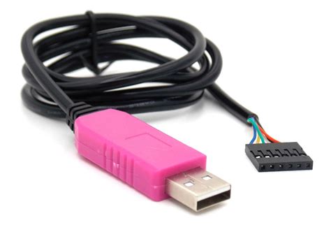 cavo convertitore 6 pin pl2303hxd da usb a ttl rs232 arduiner
