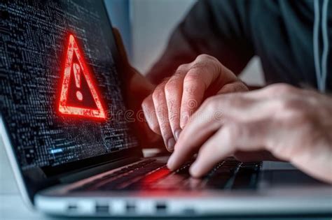 Digital Risk Alert Text Scam As Cautionary Message Cyber Fraud Phishing Internet Deception