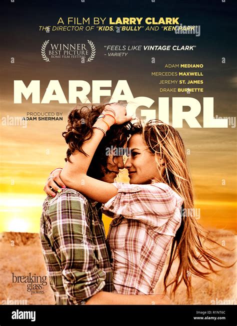 Marfa Girl Us Poster From Left Adam Mediano Mercedes Maxwell 2012