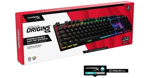 HyperX Alloy Origins PBT Mechanical Gaming Keyboard, Macro ...