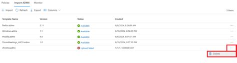 Import Admx Templates Into Microsoft Intune Traverse Cloud