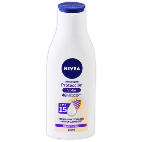 Medically Nivea Proteccion Solar Crema Corporal Fps 15 Fco 100 Ml