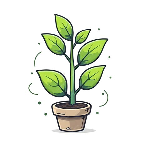 Premium Ai Image Tree Cartoon Illustration Cartoon Tree Design Cute