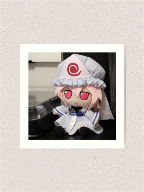 "Yuyuko Fumo" Art Print by Bekuta | Redbubble