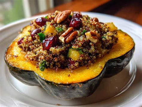 Delicious Stuffed Acorn Squash In 40 Minutes Cooksrealm