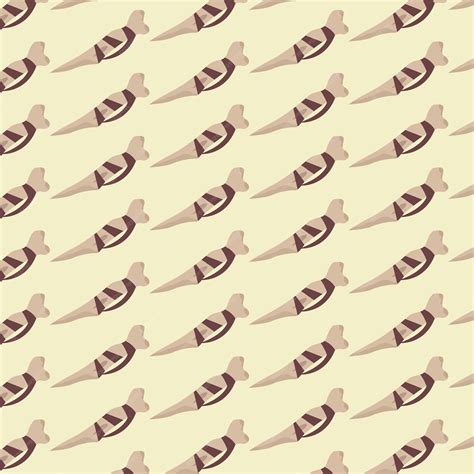 Premium Vector Ancient Bone Pattern Wallpaper Illustration Background