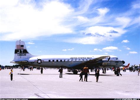 Douglas C 118b Liftmaster Dc 6a Usa Navy Aviation Photo