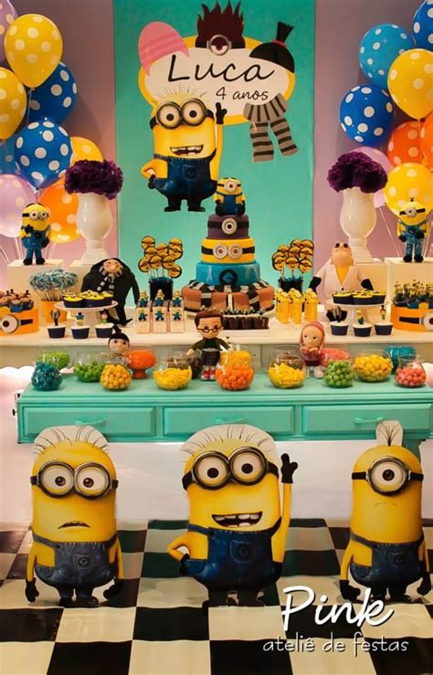 Ideas Para Cumpleaños Minions Blog Celebrando Fiestas Festa Meu