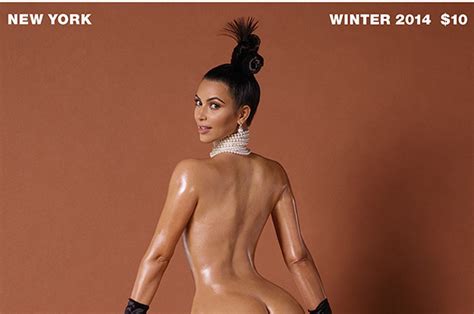 This Is Kim Kardashians Ass Front And Center On The Cover Of Paper Mag