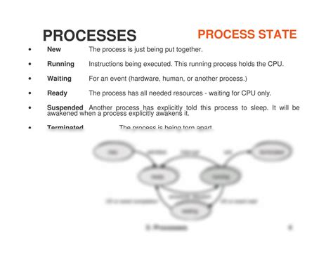 Solution Operating Systems Processes Studypool