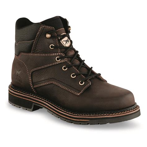 Irish Setter Mens Two Harbors Waterproof Safety Toe Work Boots